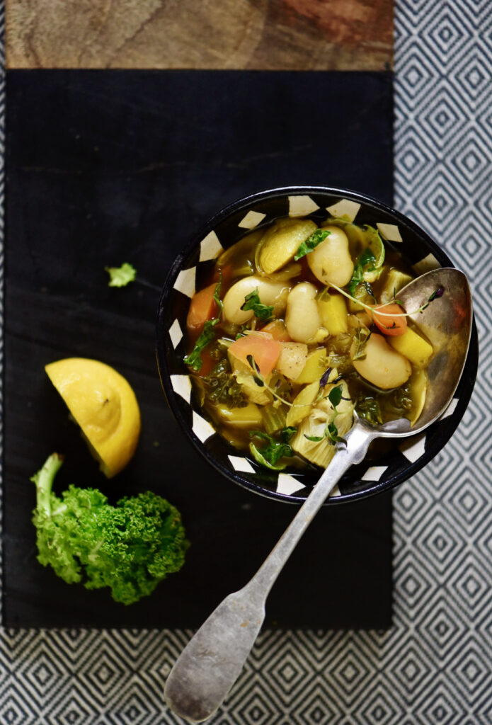 spansk inspireret bønnesuppe – ugens suppe – Kirstenskaarup.dk
